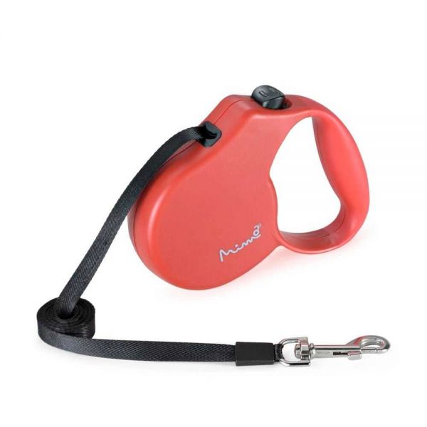Guia Retrátil para Cães Safe Walk M Vermelha 5m Até 18kg PP028 MIMO na ... Guia Retrátil para Cães Safe Walk M Vermelha 5m Até 18kg PP028 MIMO na ...